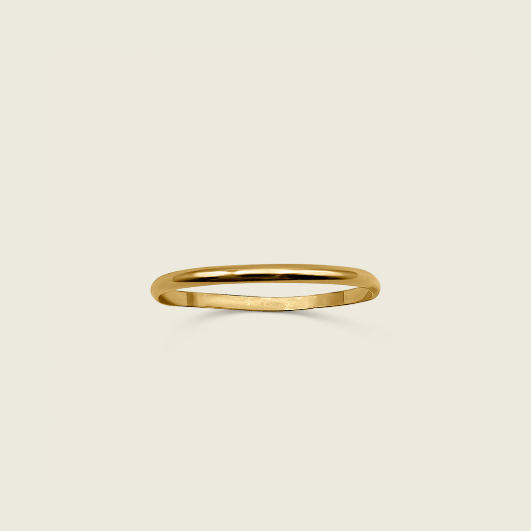 Simple Stacking Ring – The Dainty Forces Co.